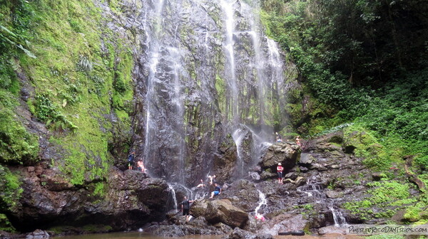 Poza Prieta Waterfall in Bayamón | PRDayTrips